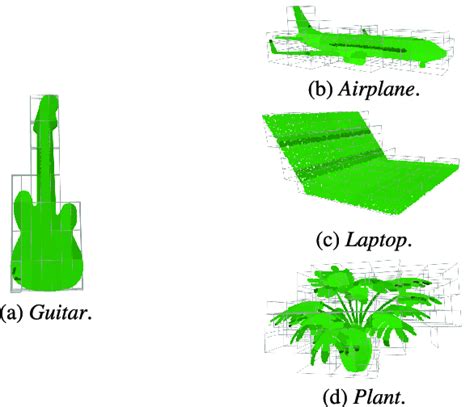 Modelnet40 Samples Of Calculating Fractal Descriptor Over Voxels Download Scientific Diagram
