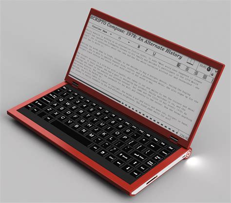 Scripto Is A Distraction Free Raspberry Pi Powered Writing Device By