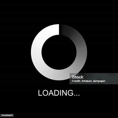 진행률 로딩 바 또는 다운로드 또는 업로드의 버퍼링 로딩 아이콘 벡터 및 일러스트레이션의 기호입니다 0명에 대한 스톡 벡터 아트 및 기타 이미지 Istock