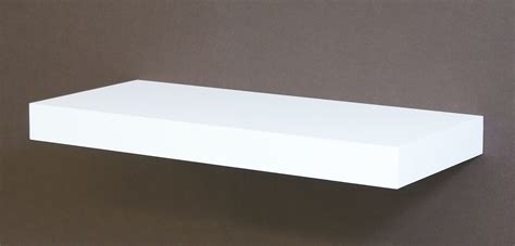 Floating Shelf Kit Satin White 57x25x5cm Mastershelf Floating Shelf Kit Satin White 57x25x5cm Mastershelf