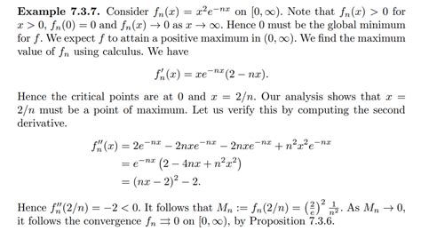 I Do Not Understand Why You Need To Look For The Second Derivative Here R Maths