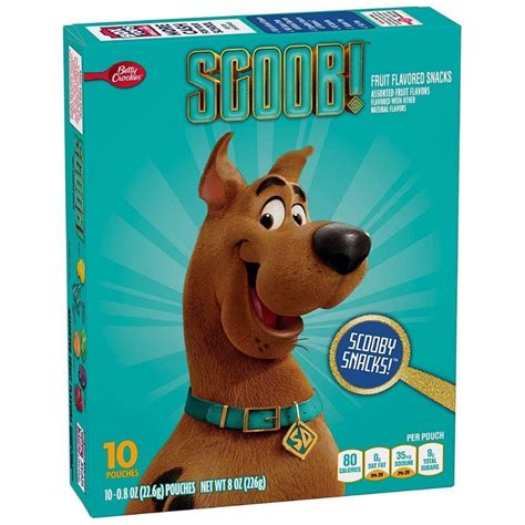 Betty Crocker Scooby Doo Fruit Snack Caramelle Alla Frutta Da 226g