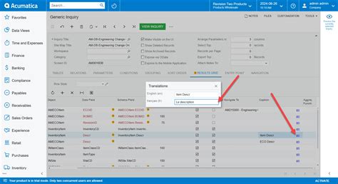 How To Enable Special Field Option Or How To Use On Generic Inquiry