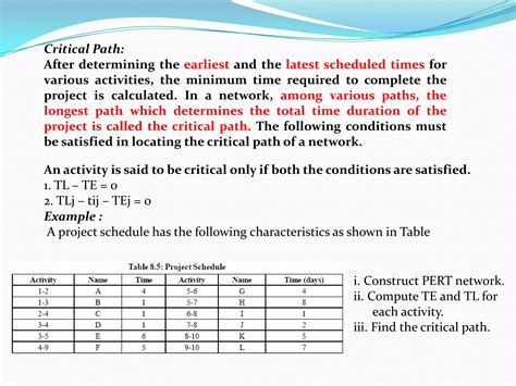 Network Problem CPM & PERT | PPTX | Business | Business and Finance