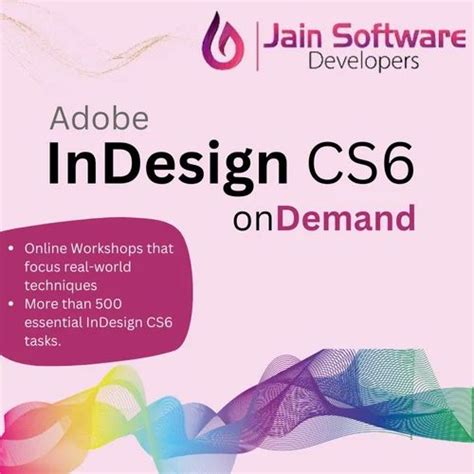 Adobe Indesign Cs6 Software At ₹ 45000 Pack Application Software In Raipur Id 2853980151355