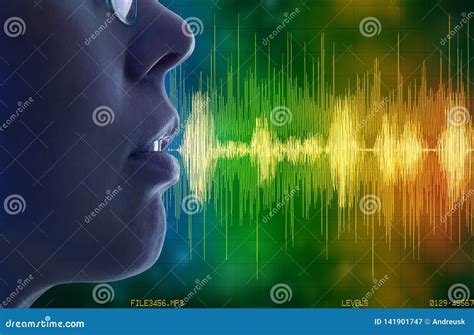 Woman Speaking Voice Recognition Concept Stock Image Image Of Background Smart 141901747