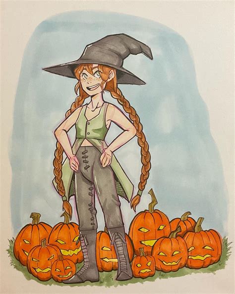 Witchpumpkins By Idp Illustrate On Deviantart