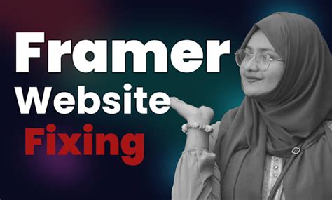 Update And Fix Framer Website Responsive Design Template And Seo By Framer Website Fiverr