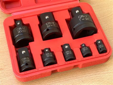Pc Impact Socket And Impact Adaptors Set IRISH TOOLS SHOP