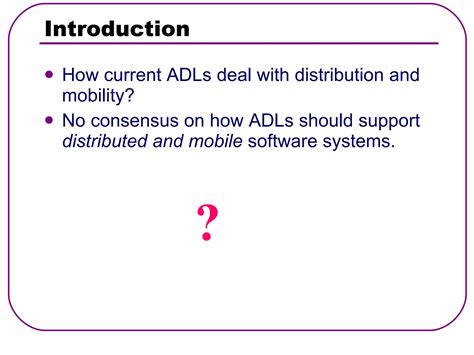 Comparing Architecture Description Languages Ppt