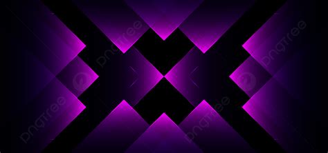 Modern Purple Color Overlap Layer Triangle Style Neon Lights Vector
