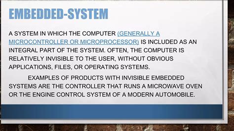 embedded computer system ppt programming languages computing