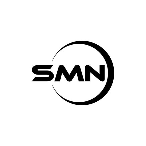 smn letter logo design in illustrator vector logo calligraphy designs