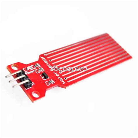 Módulo Sensor De Nivel De Agua Compatible Arduino Pic Tecnopura