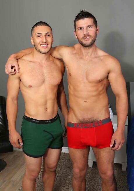 Attractive Dude Oliver King And Beautiful Guy Daniel Love Each Other