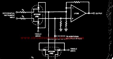 Differential Analog Switch Circuit Diagram Electronic Circuit Diagrams Schematics