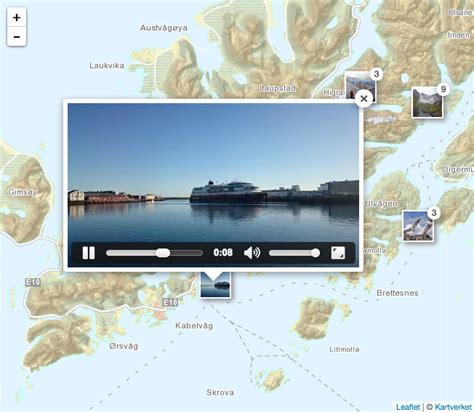 Master Maps Showing Geotagged Photos On A Leaflet Map