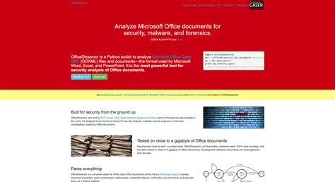 Open Source Grier Forensics Creating Advanced Technology To Defend