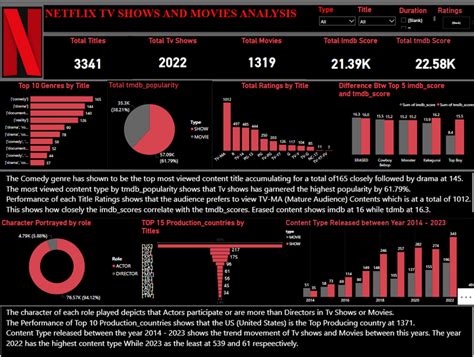 netflix power bi dashboard freelancer