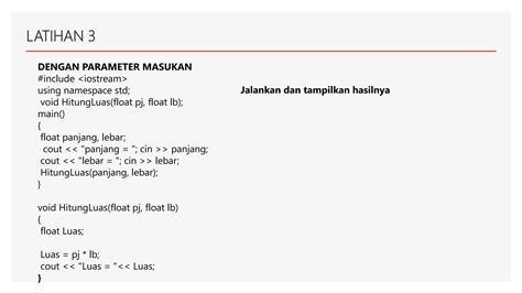 Penggunaan Prosedur Dan Fungsi Pada Pemrograman C PDF