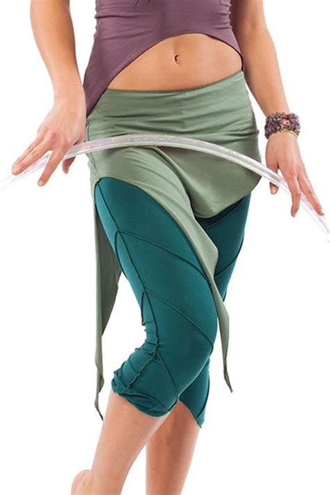 Organic Asymmetric Mini Skirt In Green Etsy New Zealand Pixie Skirt