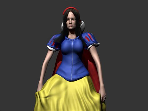 Snow White Sexy Version ZBrushCentral