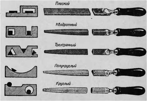 Напильники их виды и критерии правильного выбора