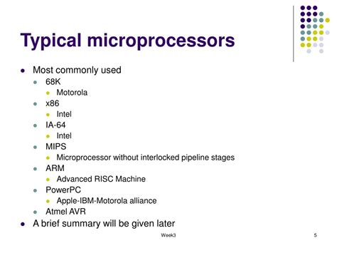 PPT Overview Of Microprocessors PowerPoint Presentation Free Download ID 3858604