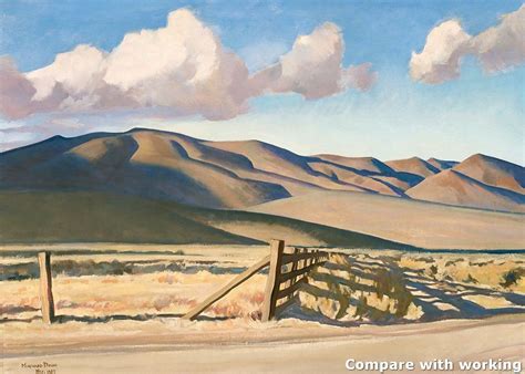 The Old Fence Western Art By Maynard Dixon Fabricci Print In 2025
