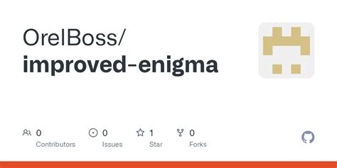 GitHub OrelBoss Improved Enigma