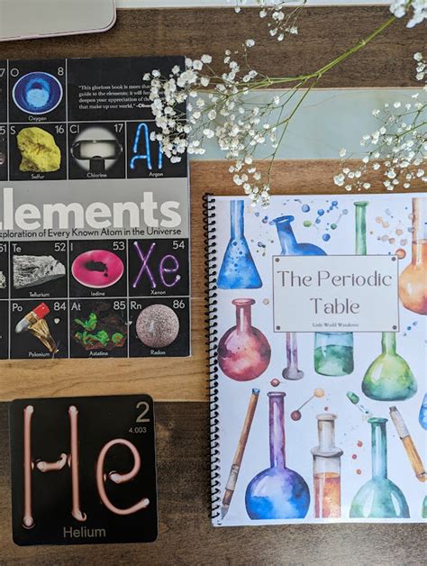 Periodic Table Notebook Middle School Chemistry Homeschool Chemistry