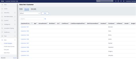 Pega設定檔聯結器 Adobe Experience Platform