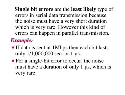 Error Correction Error Detection In Digital Communication