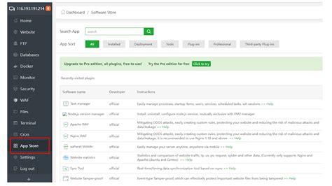 Instalasi Aplikasi Web Server Pada Vps Dengan Control Panel Aapanel