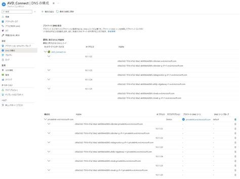 Avdでprivate Linkを試す！