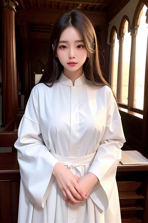 해변의 비키니 몸매좋은 AI 미녀 실사