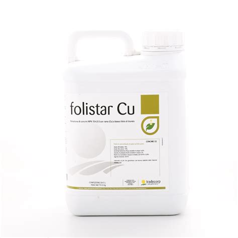 Folistar Cu X 6 Kg 5 L Vendita Fitofarmaci