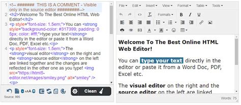 HTML Editor