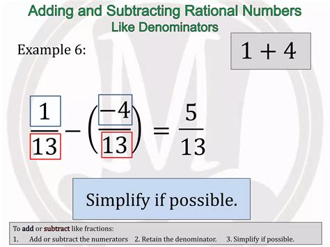 Lesson 1 9 A Adding And Subtracting Rational Numbers PPTX