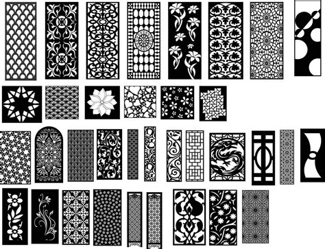Jali Design For Graphic And Cncrouter Geometric Laser Cutting Vector Pattern 11512885 Vector