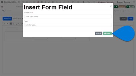 Signals Notebook Edit A Worksheet Template From The Signals Configuration Revvity Signals