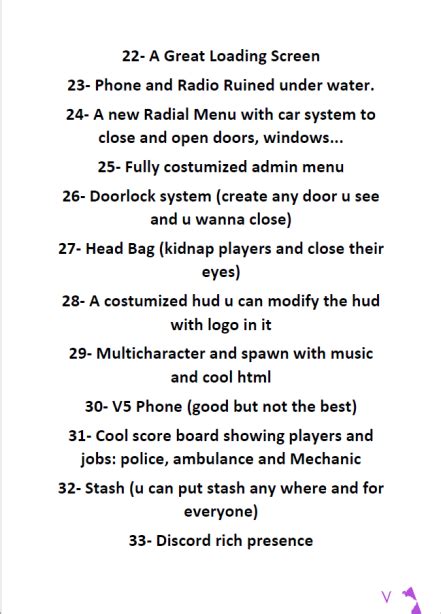QBCore Roleplay Server V36 FiveM Store