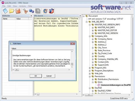 Xml Viewer 311 Download Windows Deutsch Bei Soft Warenet
