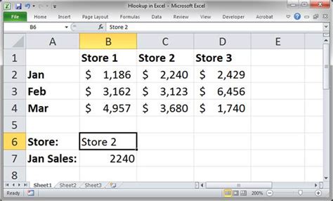 HLOOKUP In Excel TeachExcel Com
