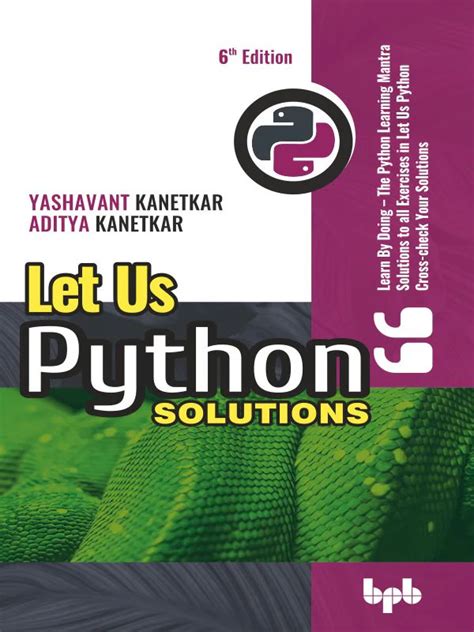 Bpb Publication Let Us Python Solutions Aggarwal Law House
