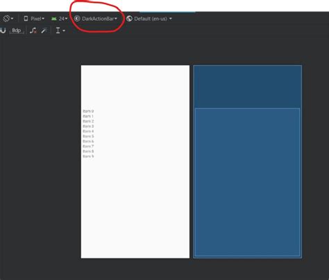 Action Bar Not Visible In Android Studio Stack Overflow