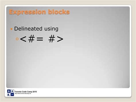 Code Generation Using T4 Ppt