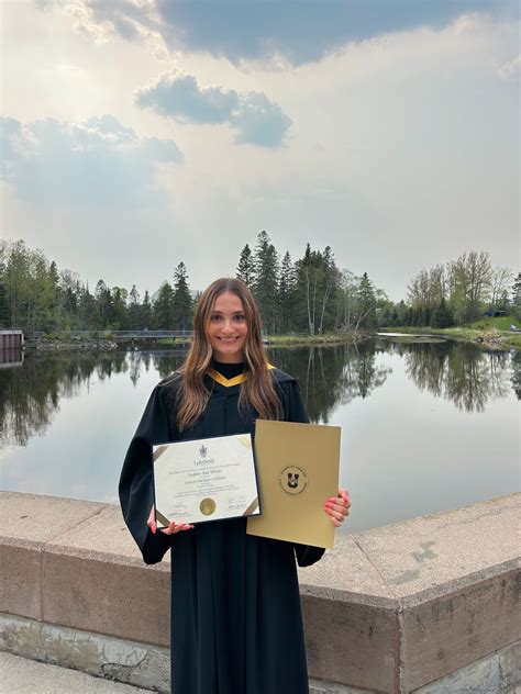 Graduated With First Class Standing From The Honours Bachelors Of Science Program With A Major