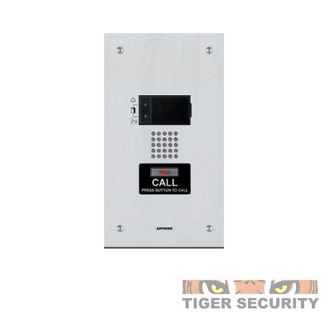 Aiphone Ix Ss Ip Direct Audio Intercom Door Station Flush Mounted Tiger Security