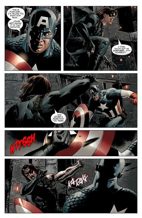 Captain America Vs Winter Soldier By Racer5678 On Deviantart